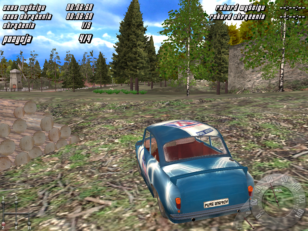 Screenshot of Syrenka Racer (Windows, 2004) - MobyGames