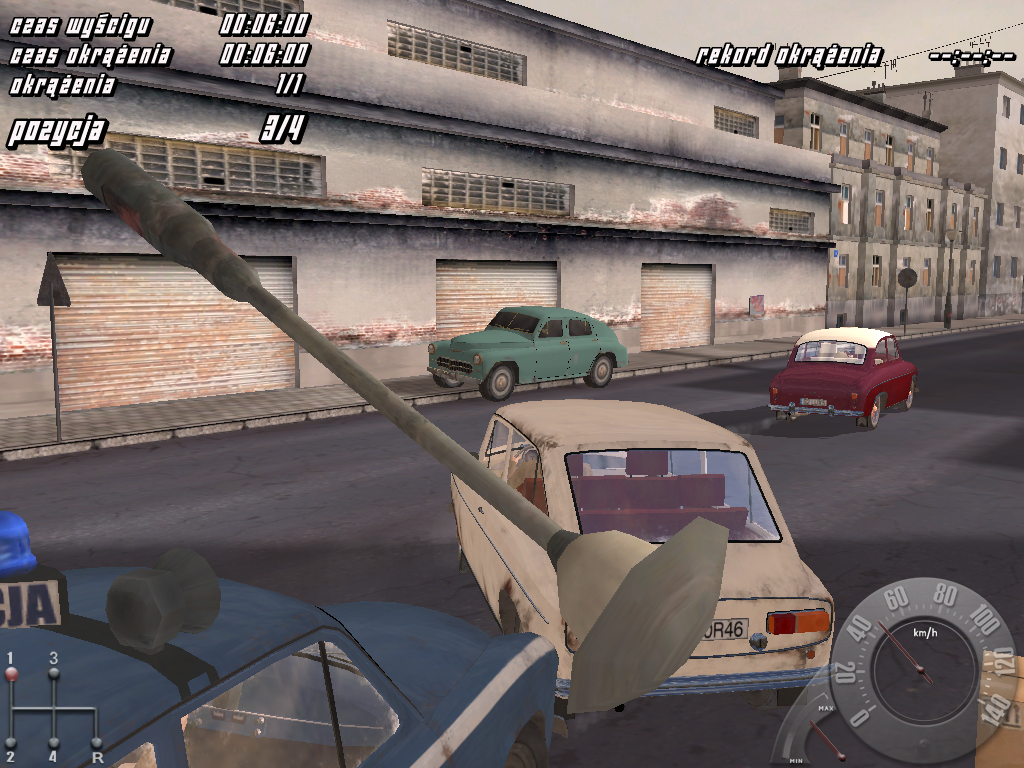 Screenshot of Syrenka Racer (Windows, 2004) - MobyGames