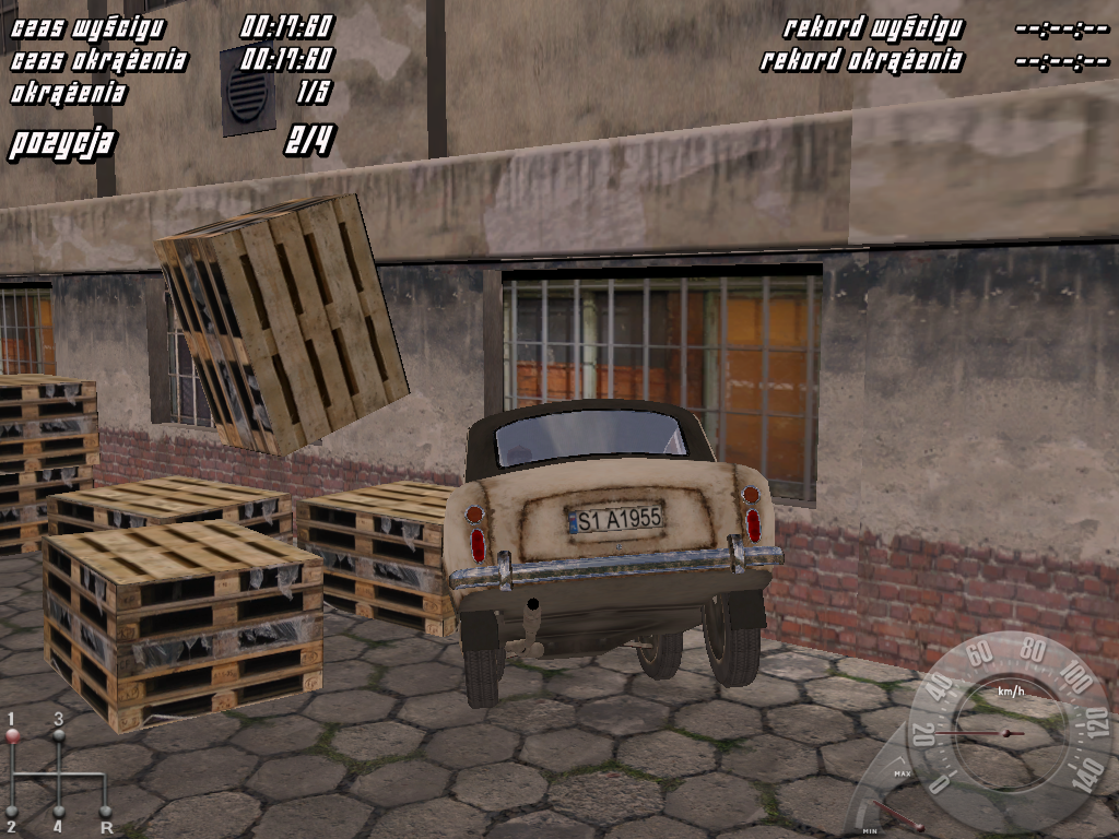 Screenshot of Syrenka Racer (Windows, 2004) - MobyGames