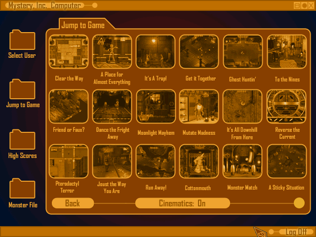 Screenshot of Scooby Doo 2: Monsters Unleashed (Windows, 2004) - MobyGames