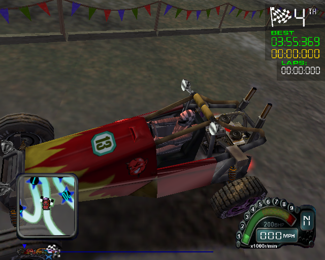 Screenshot of Wild Wild Racing (PlayStation 2, 2000) - MobyGames