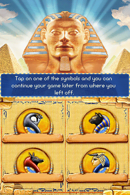 Screenshot of Jewel Master: Egypt (Nintendo DS, 2009) - MobyGames
