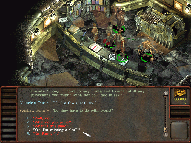 Screenshot of Planescape: Torment (Windows, 1999) - MobyGames
