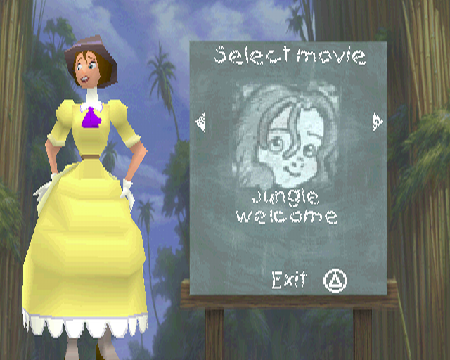 Screenshot of Disney's Tarzan (PlayStation, 1999) - MobyGames