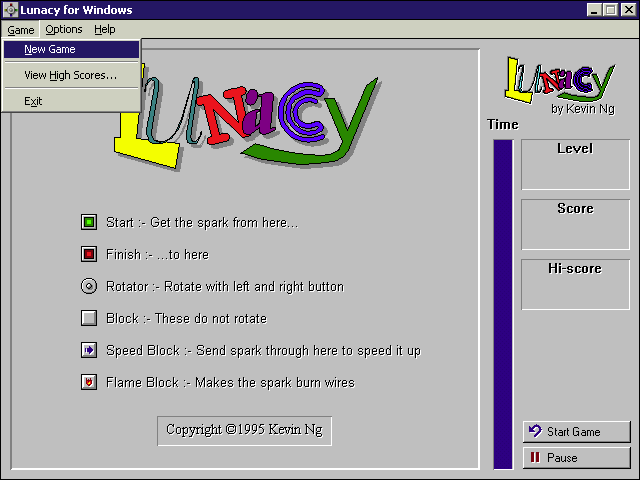Lunacy for Windows (1995) - MobyGames