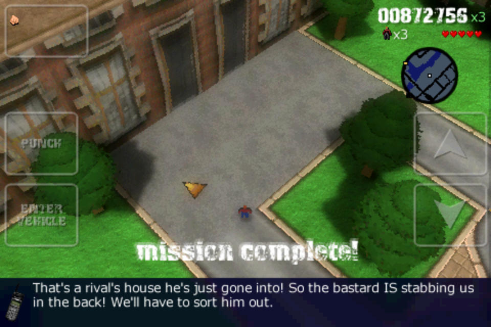 Screenshot of Payback (iPhone, 2001) - MobyGames