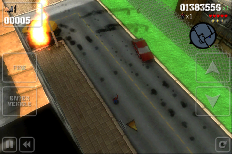 Screenshot of Payback (iPhone, 2001) - MobyGames