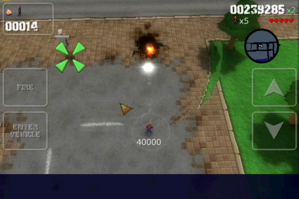 Screenshot of Payback (iPhone, 2001) - MobyGames