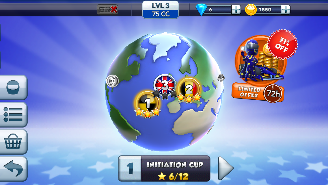 Screenshot of F1 Race Stars (iPhone, 2013) - MobyGames