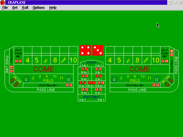 Las Vegas Craps (1992) - MobyGames