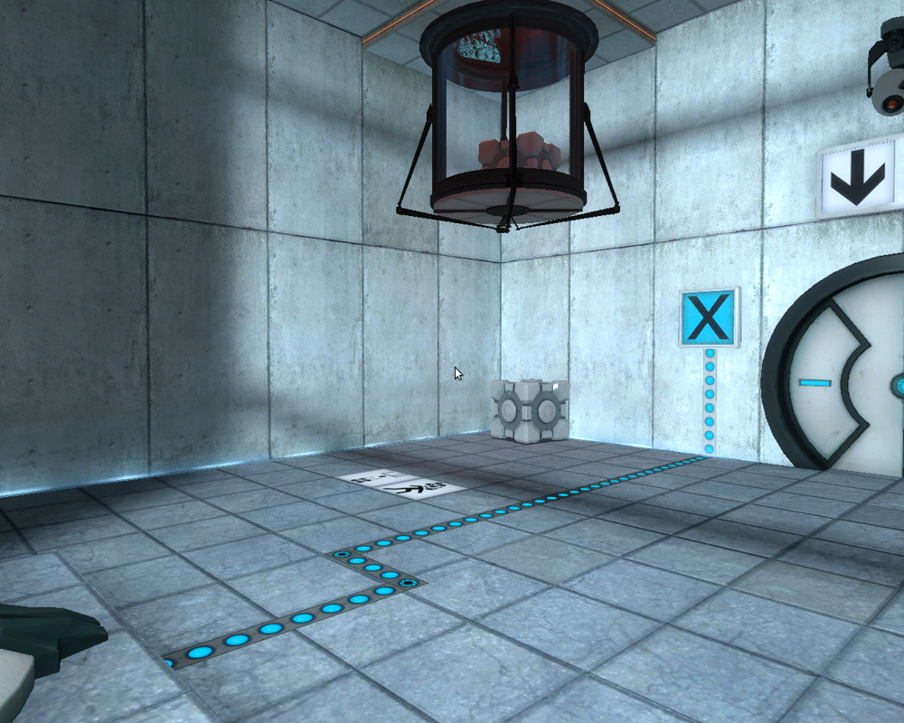 Screenshot of Portal (Linux, 2007) - MobyGames