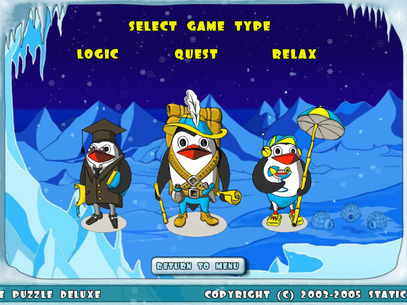 Screenshot of Ice Puzzle Deluxe (Windows, 2005) - MobyGames