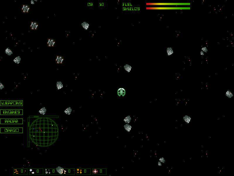 Screenshot of Asteroid Miner (Windows, 1999) - MobyGames