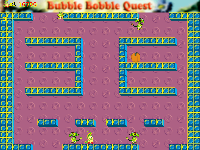 Screenshot of Bubble Bobble Quest (Windows, 2002) - MobyGames