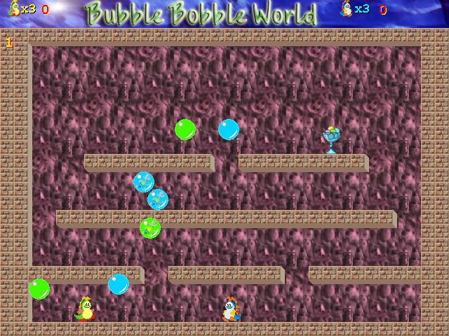 Screenshot of Bubble Bobble World (Windows, 2002) - MobyGames