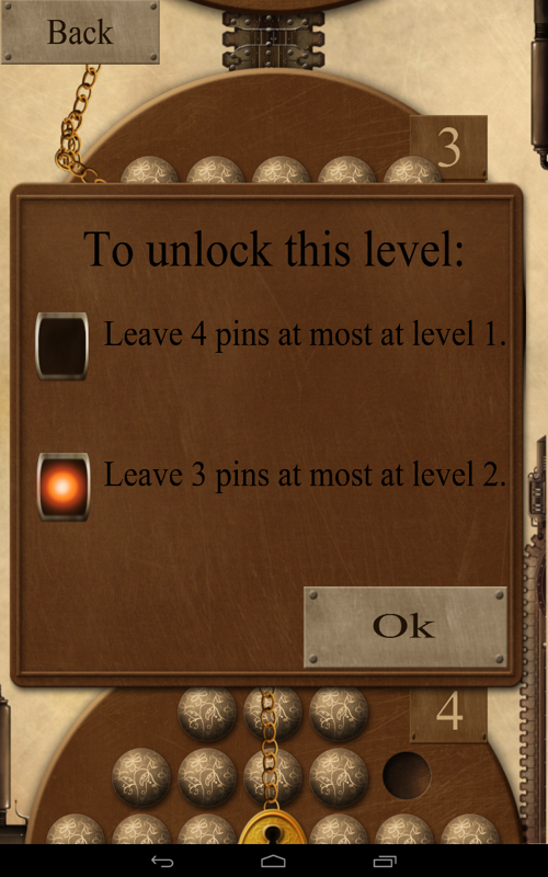 Screenshot of Peg Solitaire (Android, 2014) - MobyGames