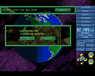 Screenshot of X-COM: UFO Defense (PlayStation, 1994) - MobyGames