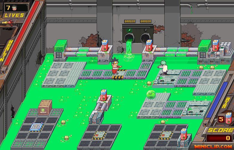 Screenshot of Acid Factory (Browser, 2006) - MobyGames