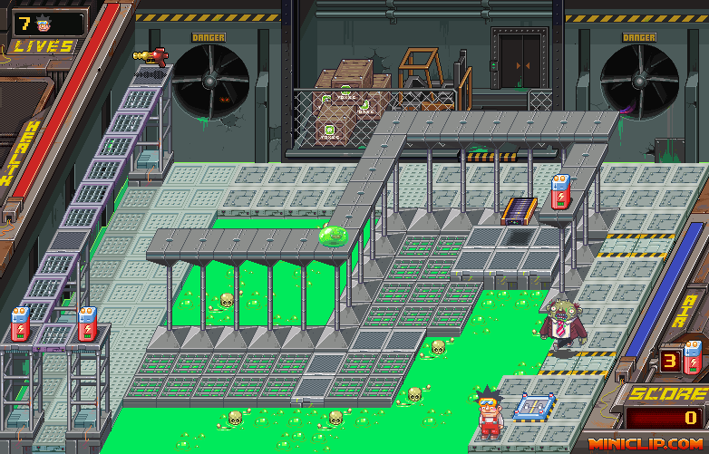 Screenshot of Acid Factory (Browser, 2006) - MobyGames