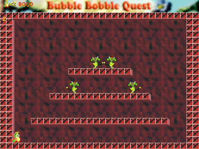 Screenshot of Bubble Bobble Quest (Windows, 2002) - MobyGames