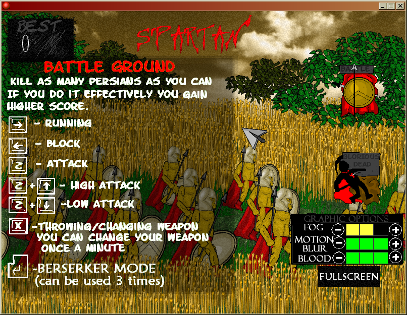 Screenshot of Spartan (Windows, 2008) - MobyGames