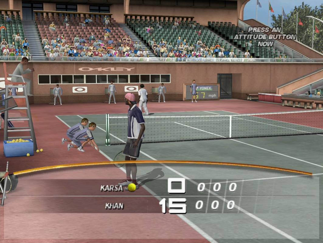 Screenshot of Top Spin (Windows, 2003) - MobyGames