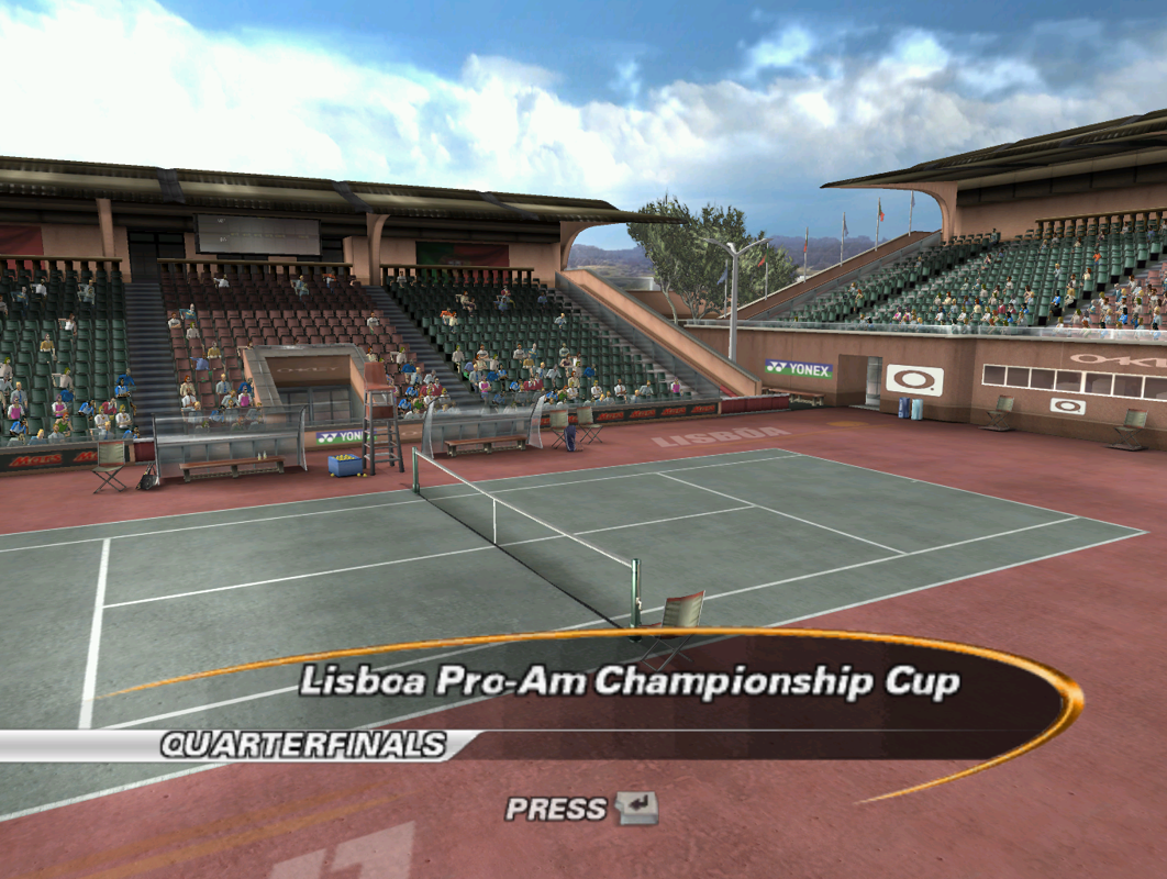 Screenshot of Top Spin (Windows, 2003) - MobyGames