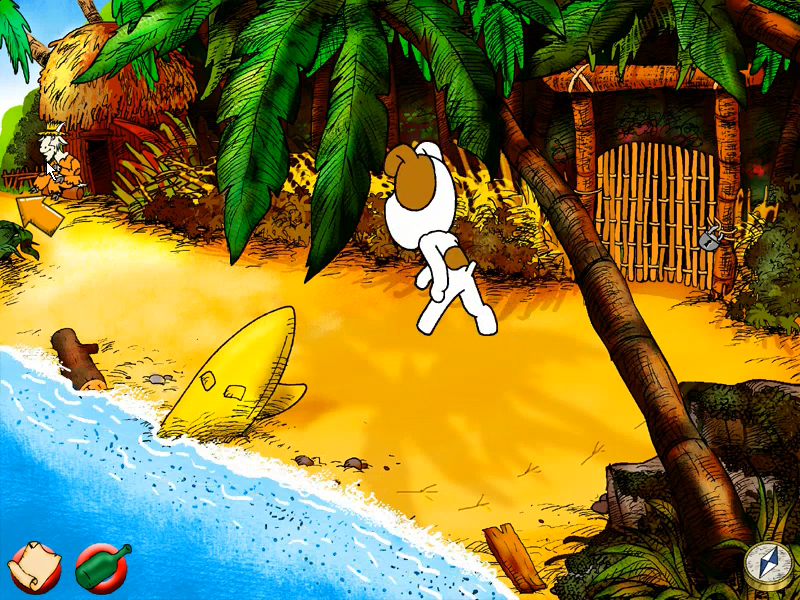 Screenshot of Reksio i Skarb Piratów (Windows, 2002) - MobyGames