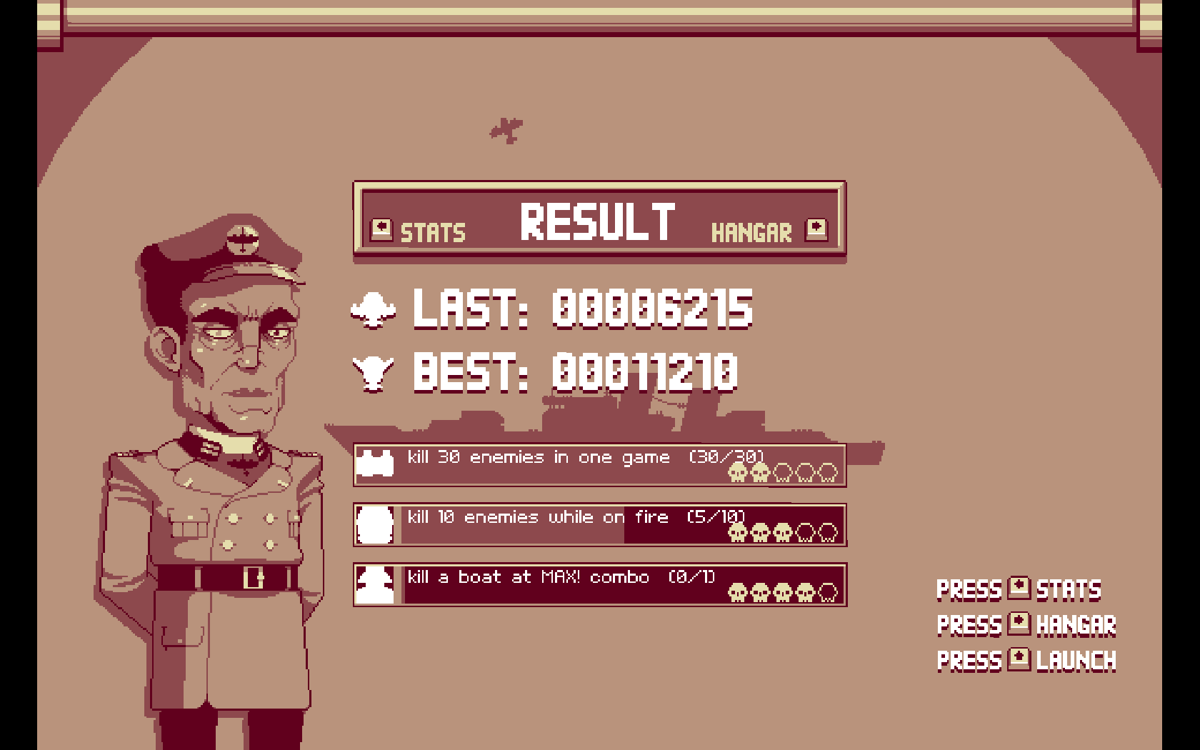 Screenshot of Luftrausers (Windows, 2014) - MobyGames