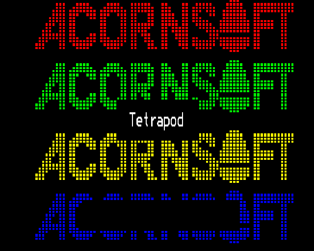 Tetrapod (1984) - MobyGames