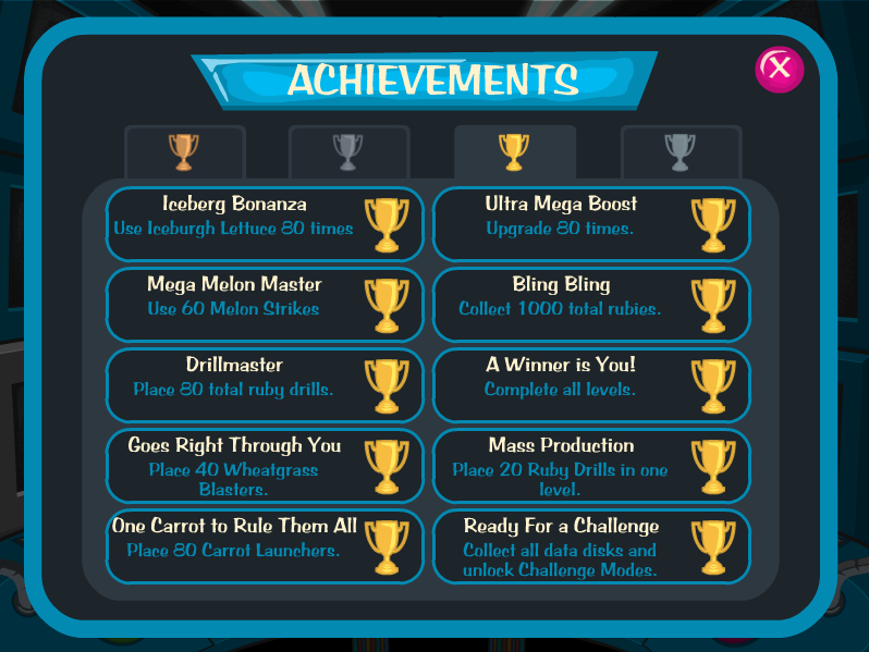 Screenshot of Game Over Gopher (Browser, 2012) - MobyGames