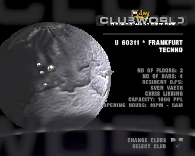 Screenshot of eJay ClubWorld (PlayStation 2, 2002) - MobyGames
