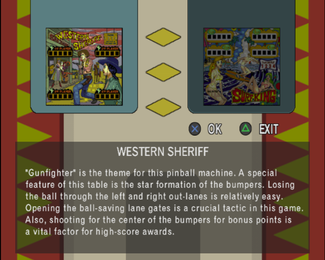 Screenshot of Pinball (PlayStation 2, 2000) - MobyGames