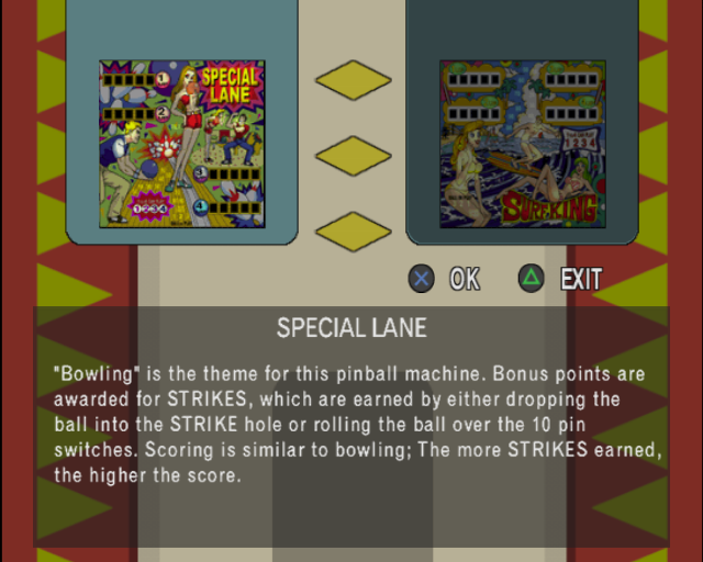 Screenshot of Pinball (PlayStation 2, 2000) - MobyGames