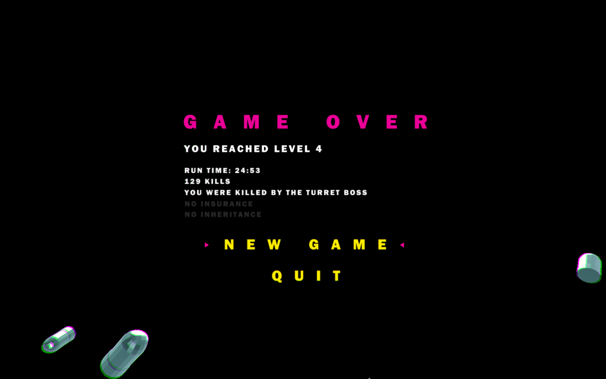 Screenshot of Heavy Bullets (Windows, 2014) - MobyGames