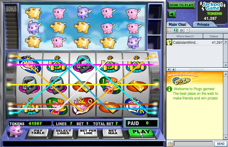 Screenshot of Hog Heaven Slots (Browser, 2006) - MobyGames