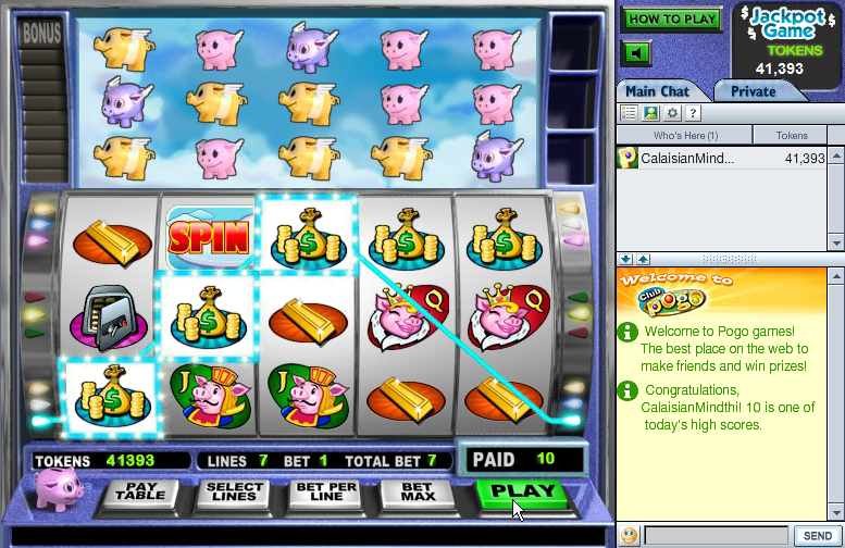 Screenshot of Hog Heaven Slots (Browser, 2006) - MobyGames