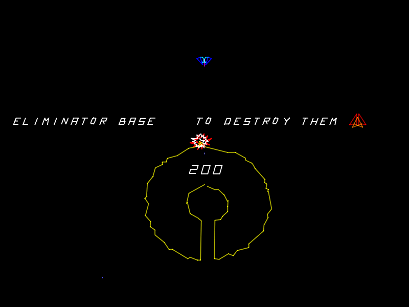 Screenshot of Eliminator (Arcade, 1981) - MobyGames