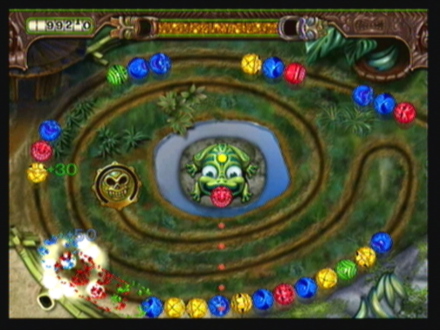 Screenshot of Zuma's Revenge! (Zeebo, 2009) - MobyGames