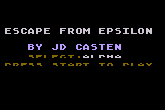 Escape from Epsilon (1984) - MobyGames