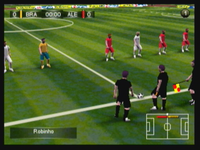 Screenshot of FIFA Soccer 09 (Zeebo, 2009) - MobyGames