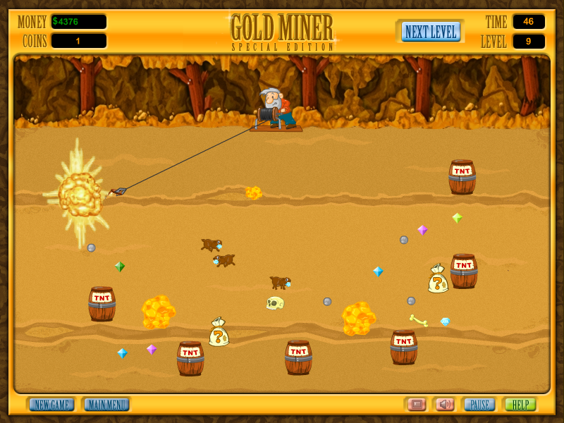 Screenshot of Gold Miner: Special Edition (Windows, 2005) - MobyGames