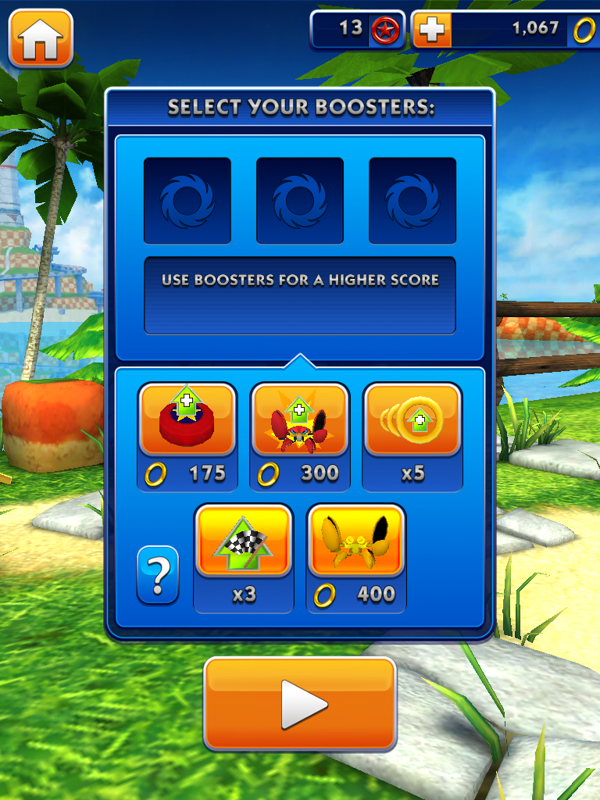 Screenshot Of Sonic Dash Ipad 2013 Mobygames