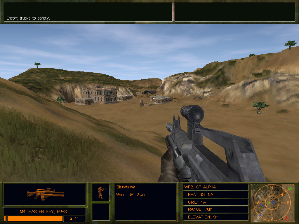 Screenshot of Delta Force 2 (Windows, 1999) - MobyGames