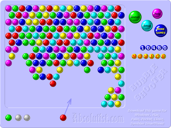 Screenshot of Bubble Shooter (Browser, 2001) - MobyGames