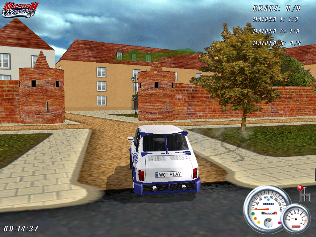 Screenshot of Maluch Racer (Windows, 2003) - MobyGames