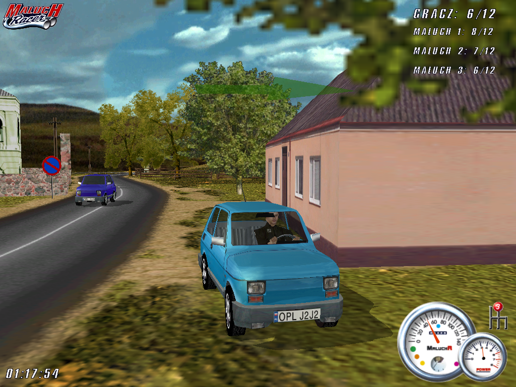 Screenshot of Maluch Racer (Windows, 2003) - MobyGames