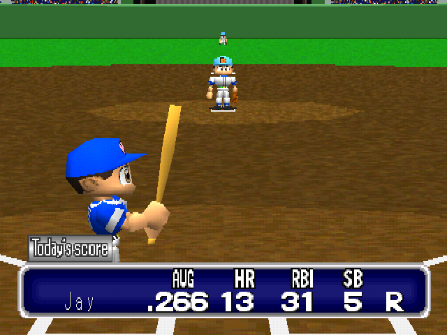 Screenshot of Big League Slugger Baseball (PlayStation, 2000) - MobyGames