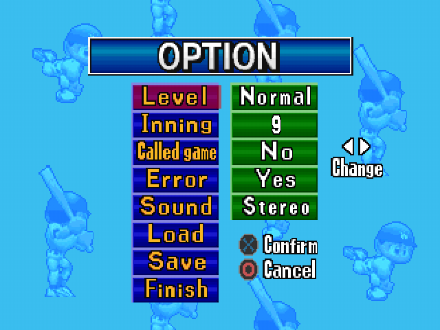 Screenshot of Big League Slugger Baseball (PlayStation, 2000) - MobyGames