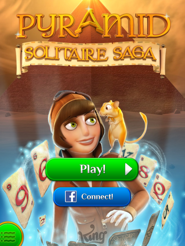 Screenshot of Pyramid Solitaire Saga (iPad, 2012) - MobyGames